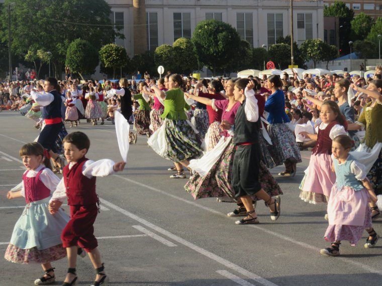 Les Gitanes surten al carrer per la Festa Major