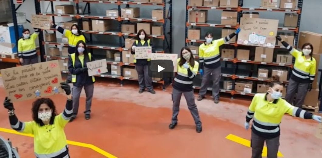 Una empresa de Rubí homenatja als seus treballadors, que abasteixen de ...